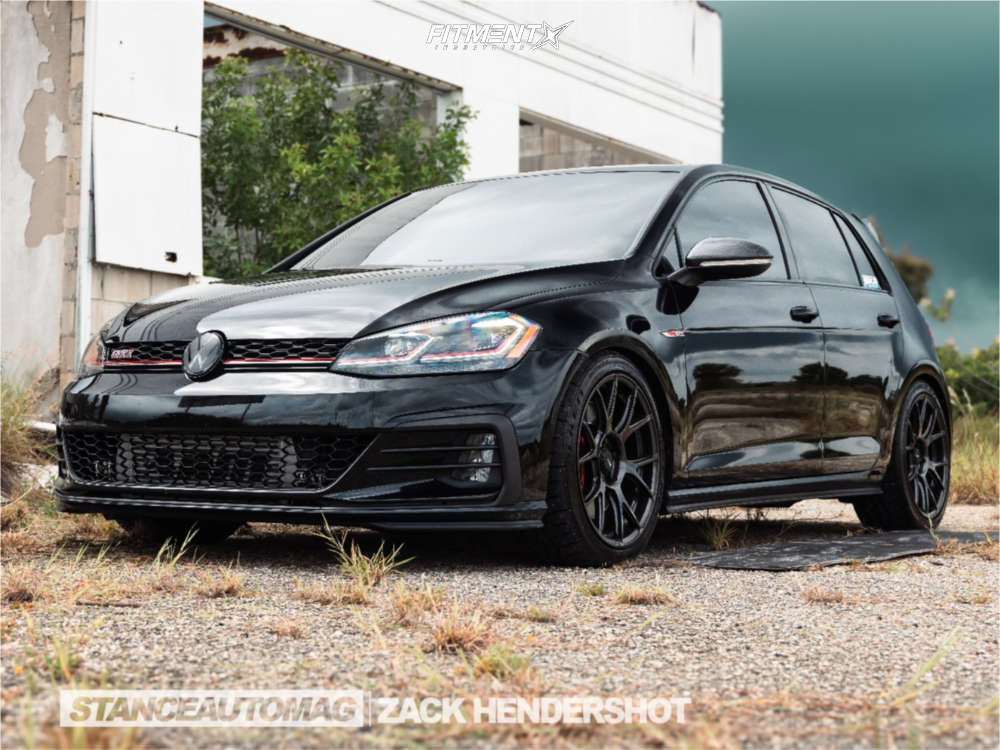 2020 Volkswagen GTI SE with 18x8.5 Konig Ampliform and Falken 235x40 on ...