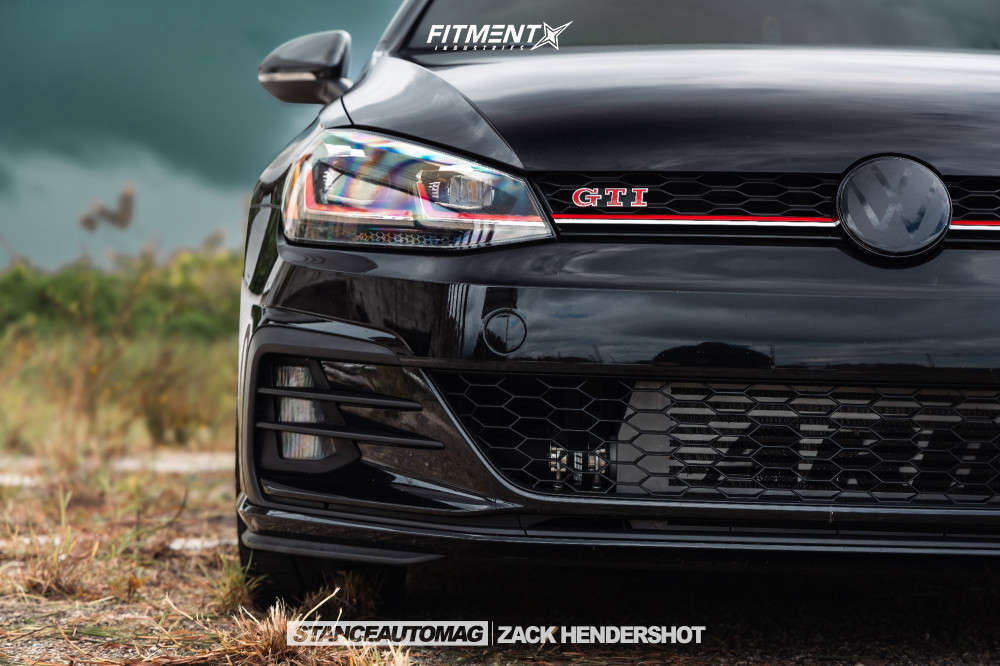 2020 Volkswagen GTI SE with 18x8.5 Konig Ampliform and Falken 235x40 on ...