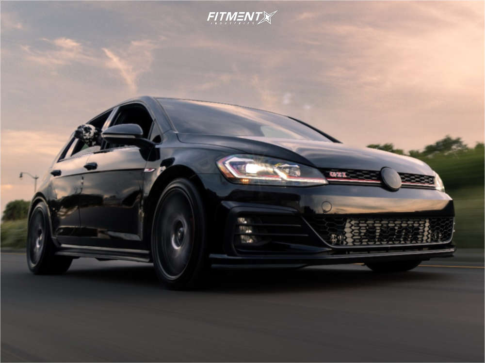 2020 Volkswagen GTI SE with 18x8.5 Konig Ampliform and Falken 235x40 on ...