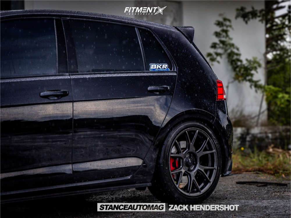 2020 Volkswagen GTI SE with 18x8.5 Konig Ampliform and Falken 235x40 on ...