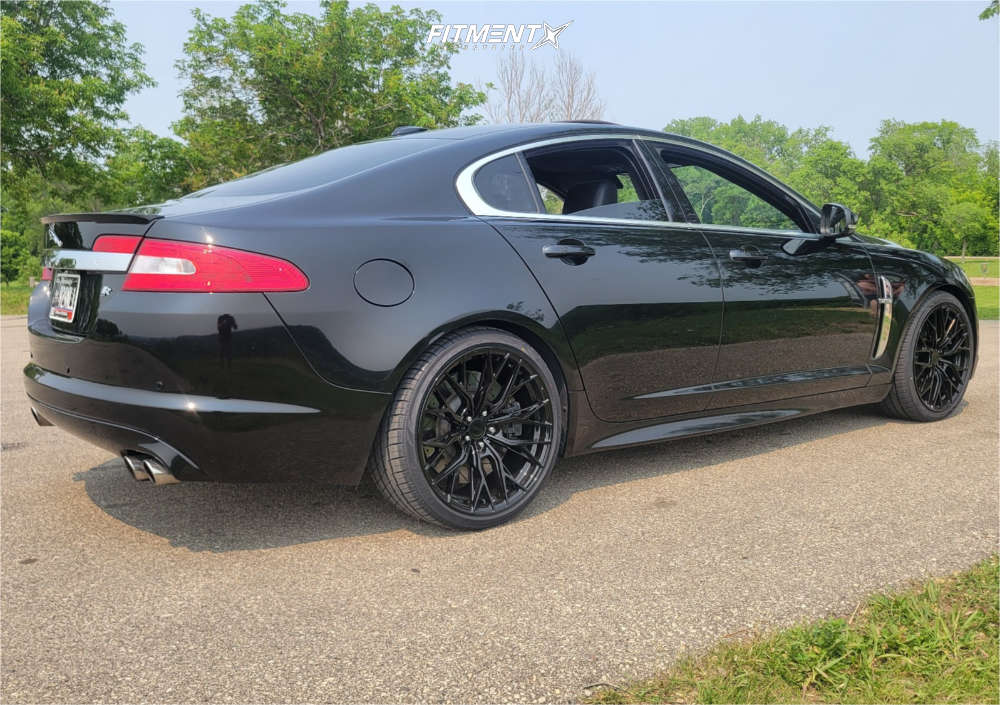 2010 Jaguar XFR Base with 20x9 MRR Gf5 and Lionhart 255x35 on Stock ...