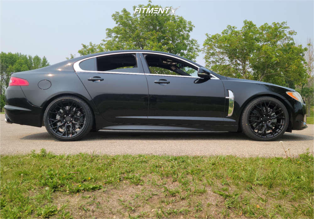 2010 Jaguar XFR Base with 20x9 MRR Gf5 and Lionhart 255x35 on Stock ...
