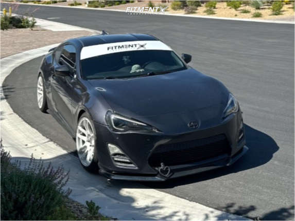 2014 Scion FR-S Base with 18x9.5 ESR Cs8 and Westlake 245x35 on ...