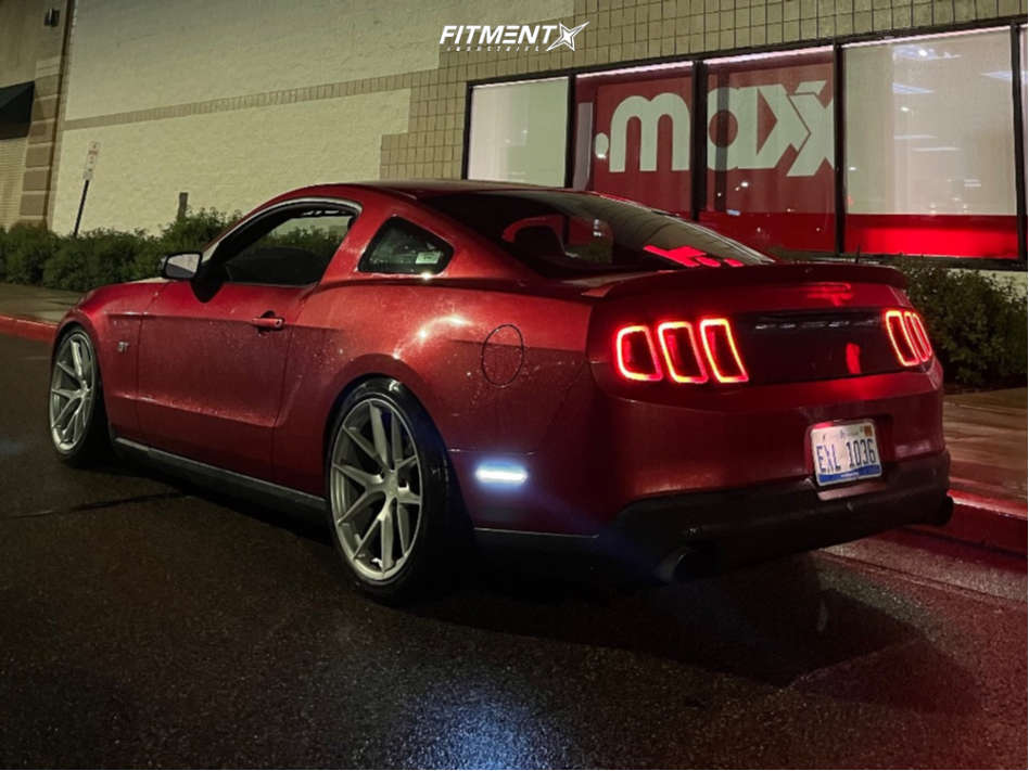 2010 Ford Mustang GT with 19x9.5 Aodhan Aff7 and Delinte 245x45 on ...