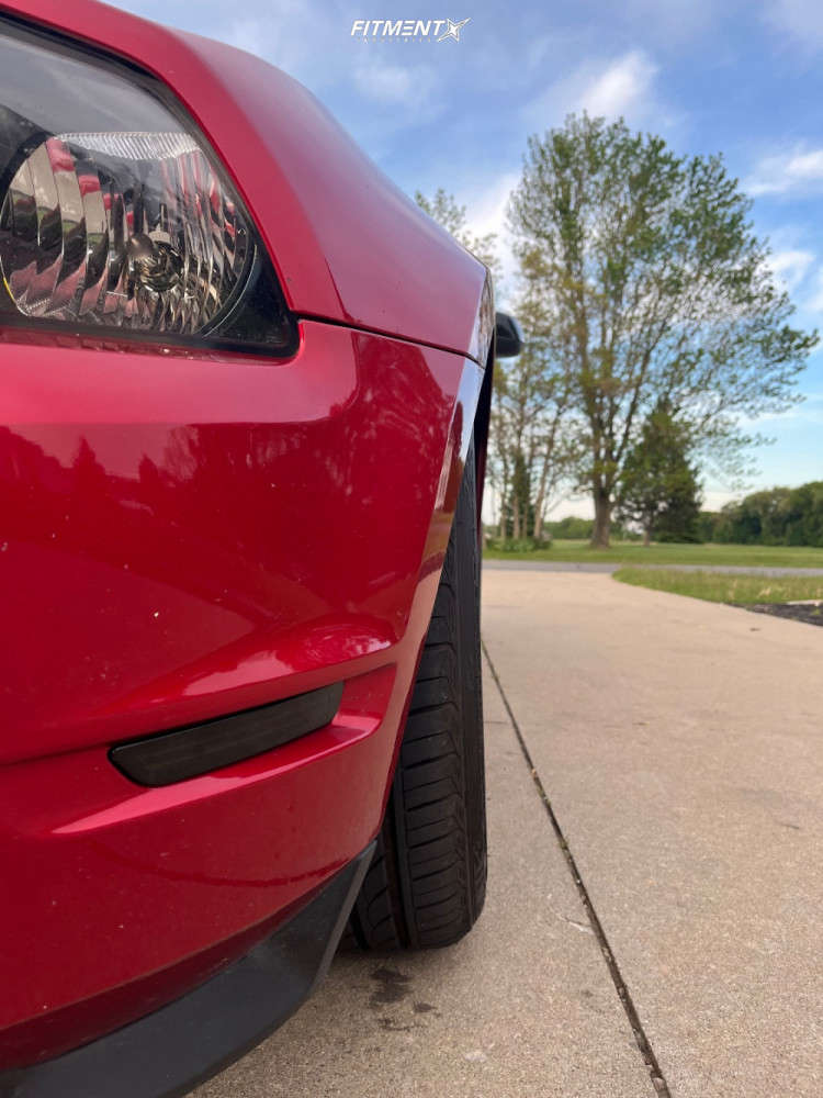 2010 Ford Mustang GT with 19x9.5 Aodhan Aff7 and Delinte 245x45 on ...