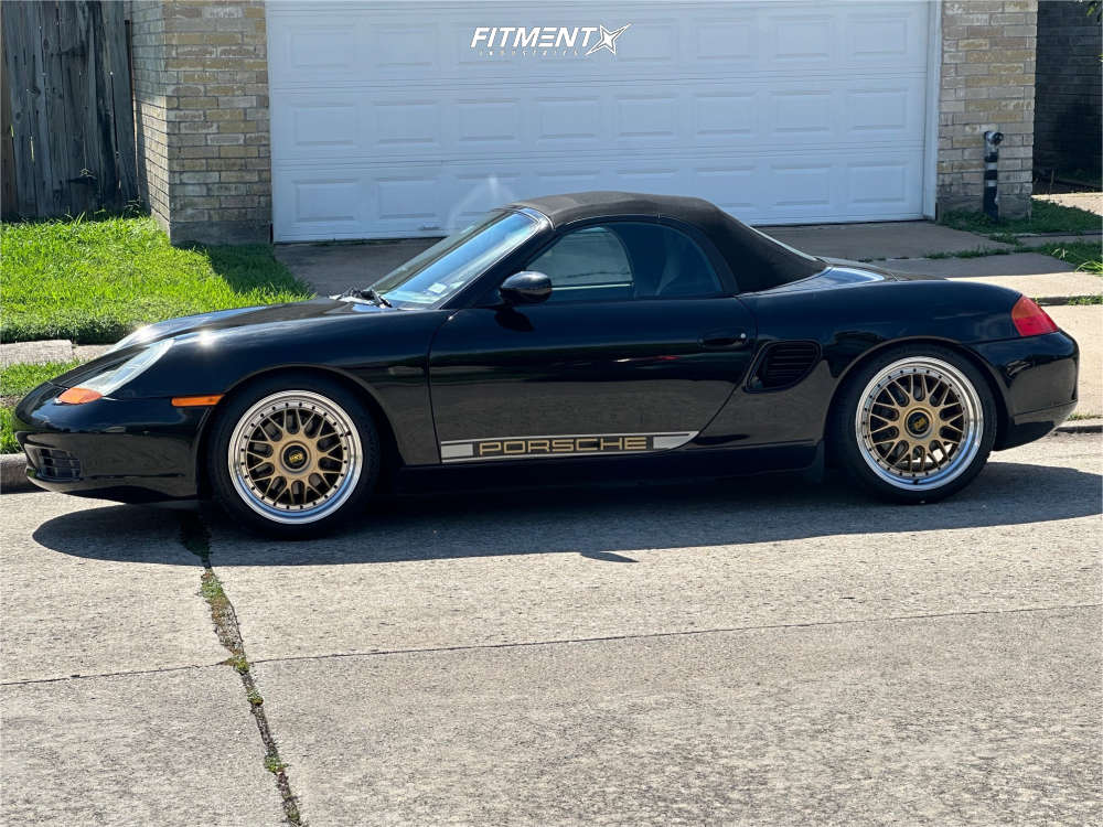 2002 Porsche Boxster Roadster with 18x9.5 ESM Esm-004m and Continental ...