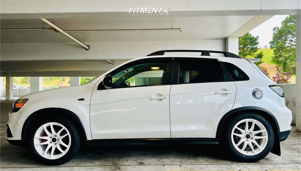 2019 Mitsubishi Outlander Sport LE with 18x8.5 Vors Tr4 and Toyo Tires ...
