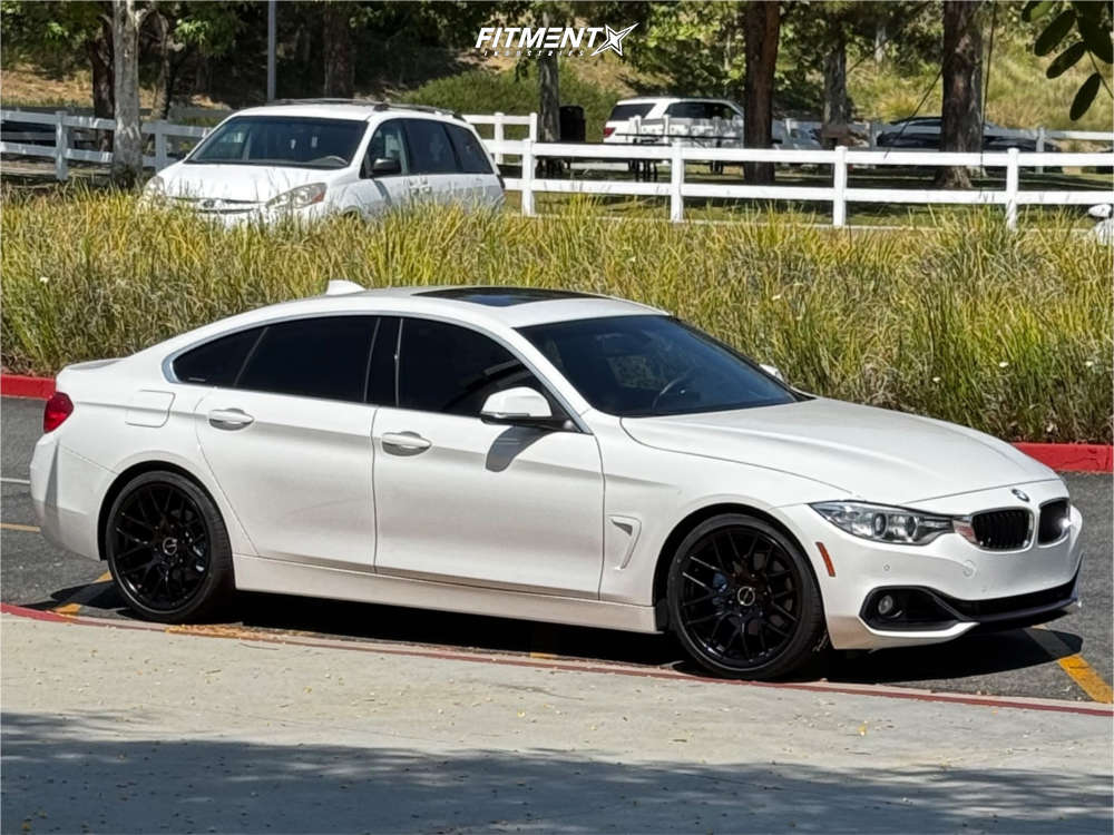 2016 BMW 428i Gran Coupe Base with 19x9 Avant Garde M359 and Lexani ...
