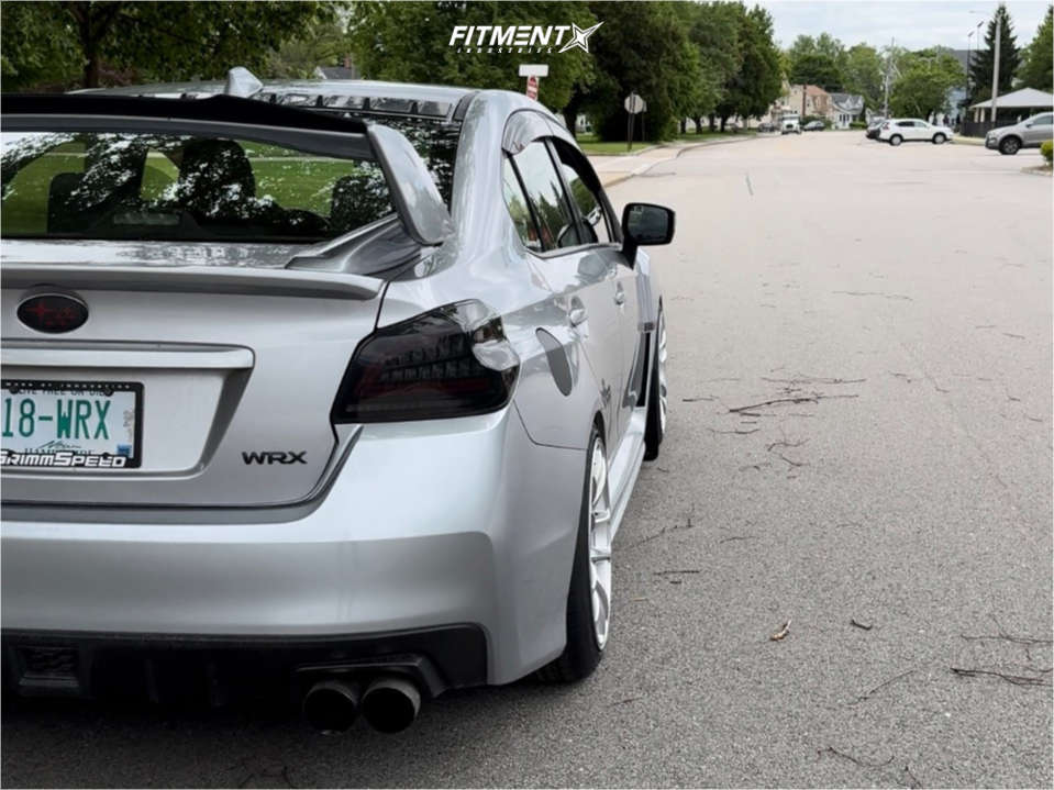 2018 Subaru WRX Premium with 18x9.5 Vors Tr4 and Kosic 235x40 on ...