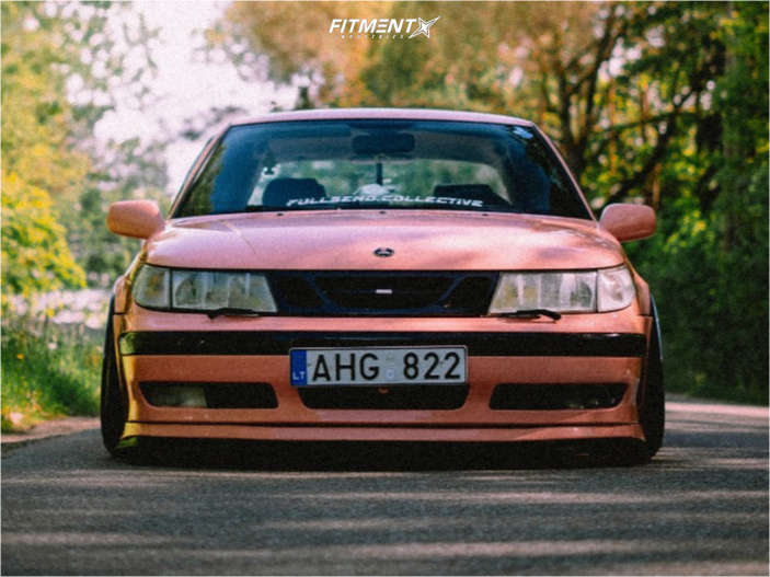 2001 Saab 9-5 Aero with 18x9 Hart Wheels HR83 and Michelin 205x40 on ...