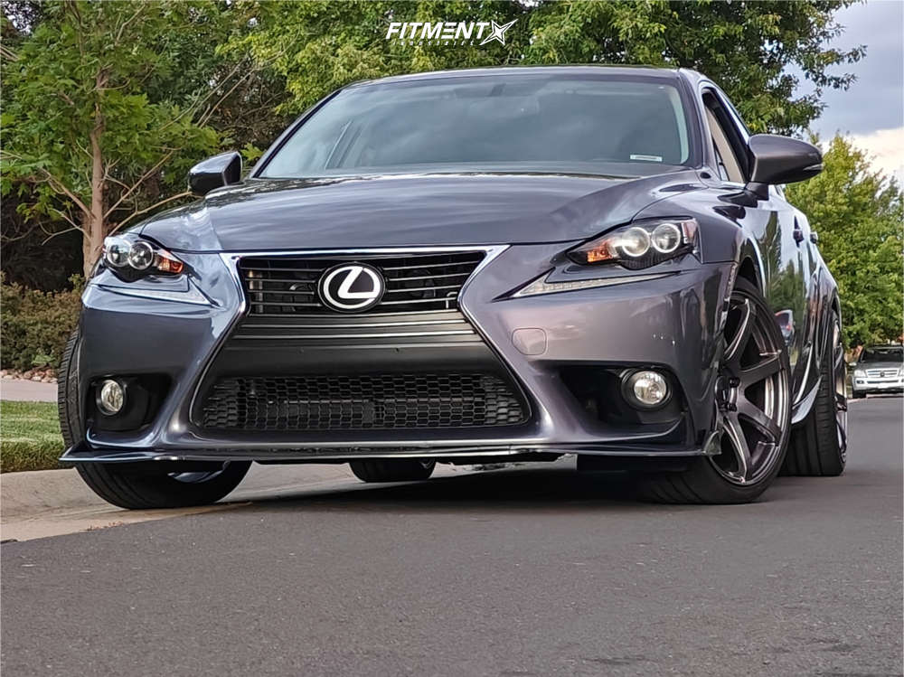 2014 Lexus IS250 Base with 19x8.5 Enkei Pf07 and Continental 235x40 on ...