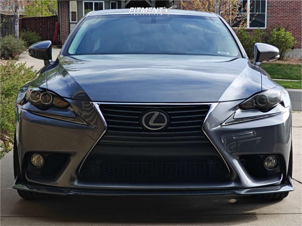 2014 Lexus IS250 Base with 19x8.5 Enkei Pf07 and Continental 235x40 on ...