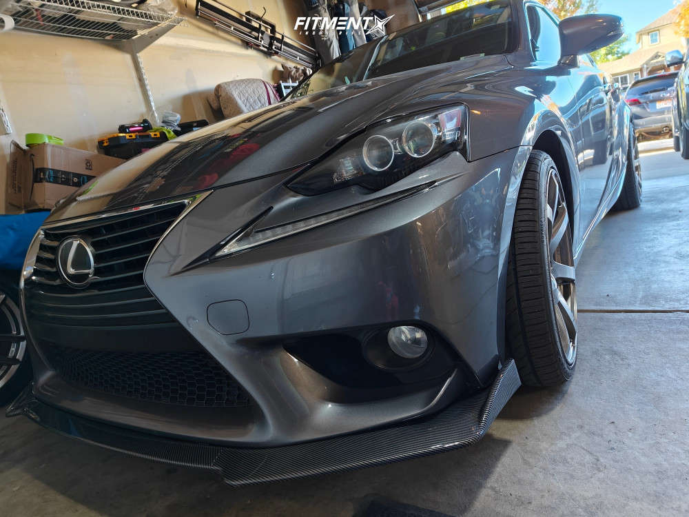 2014 Lexus IS250 Base with 19x8.5 Enkei Pf07 and Continental 235x40 on ...
