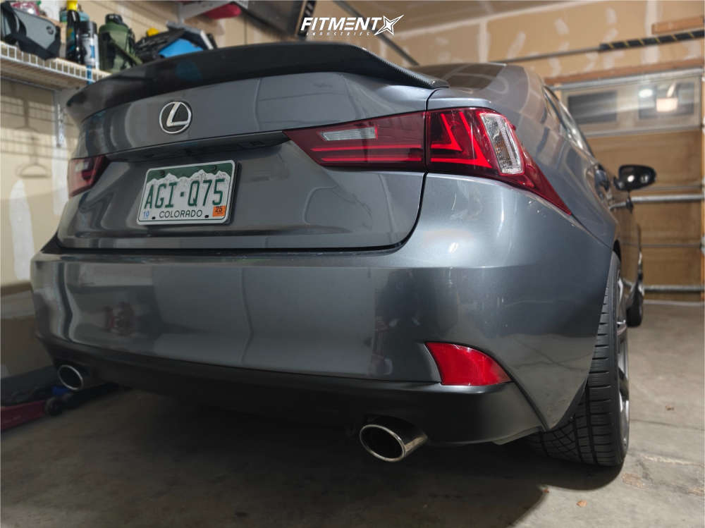 2014 Lexus IS250 Base with 19x8.5 Enkei Pf07 and Continental 235x40 on ...