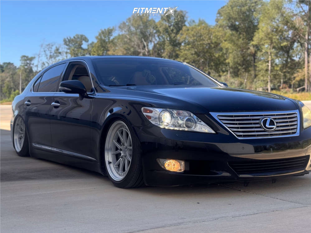 2010 Lexus LS460 L with 19x9.5 Aodhan Ds08 and Goodyear 235x40 on Air Suspension | 3327550 ...