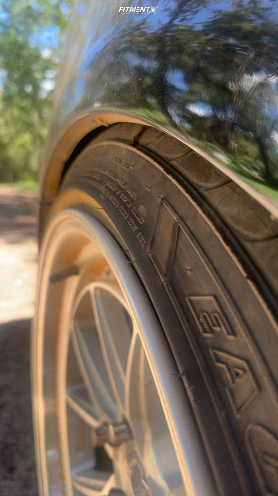 2010 Lexus LS460 L with 19x9.5 Aodhan Ds08 and Goodyear 235x40 on Air ...