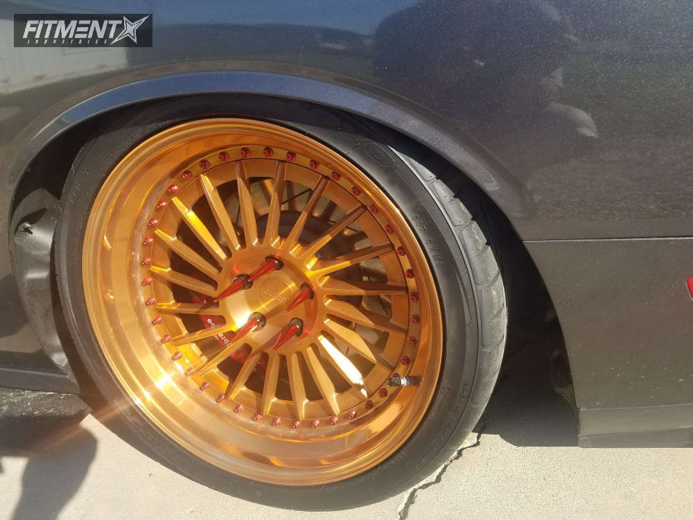 2016 Dodge Challenger SRT Hellcat with 20x9.5 Rotiform Ind-t and Toyo ...