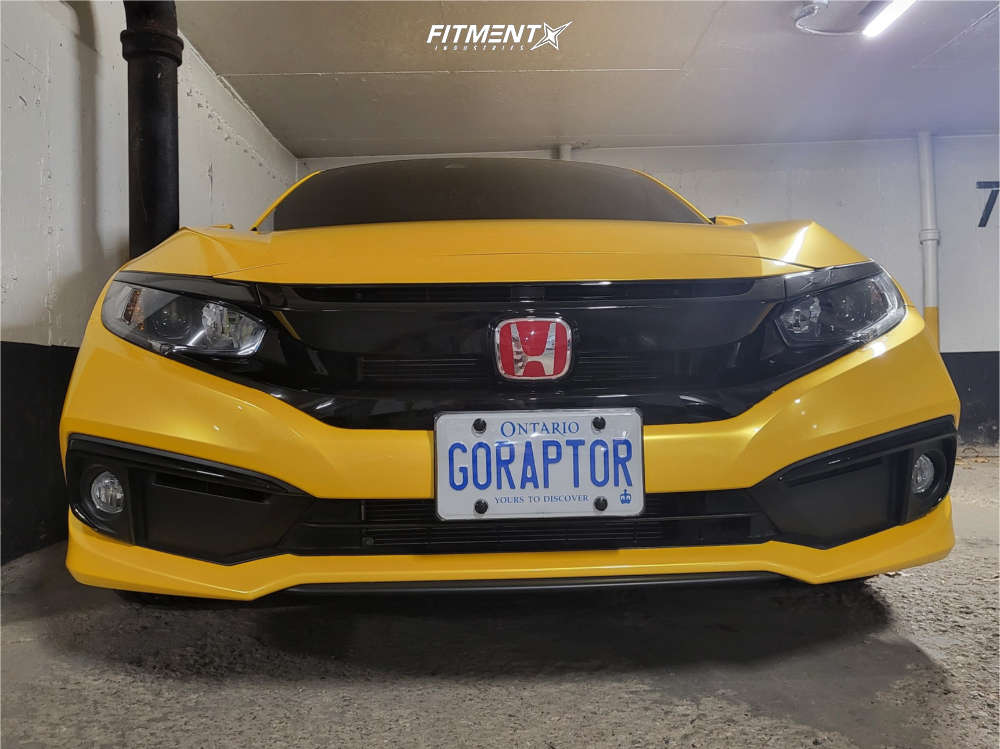 2020 Honda Civic Sport with 18x9.5 ESR SR01 and Goodyear 235x40 on ...