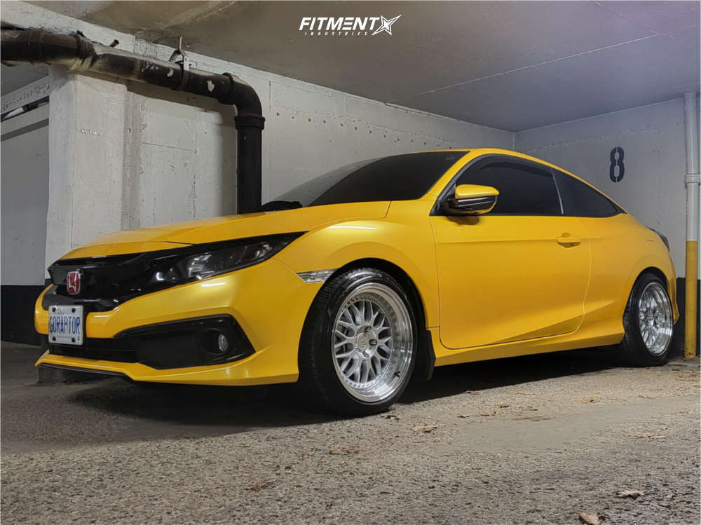 2020 Honda Civic Sport with 18x9.5 ESR SR01 and Goodyear 235x40 on ...