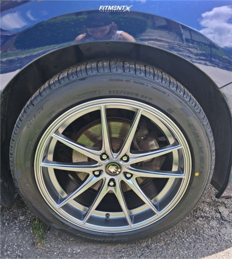 2013 Honda Accord EX-L with 18x8 Konig Oversteer and Falken 235x45 on ...