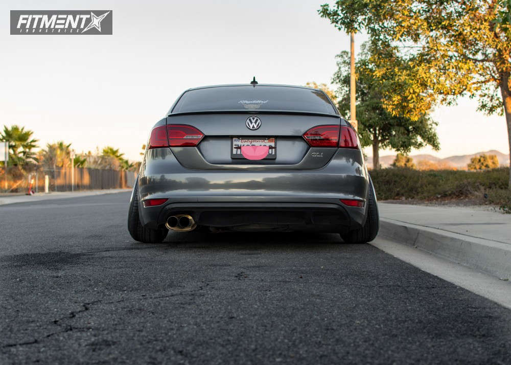 2012 Volkswagen Jetta Sportline with 18x9.5 BBS and Toyo Tires 215x35 ...