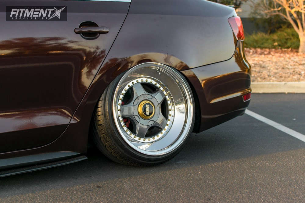 2012 Volkswagen Jetta Sportline with 18x9.5 BBS and Toyo Tires 215x35 ...