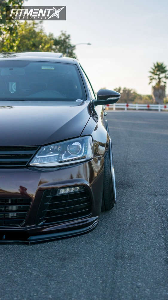 2012 Volkswagen Jetta Sportline with 18x9.5 BBS and Toyo Tires 215x35 ...