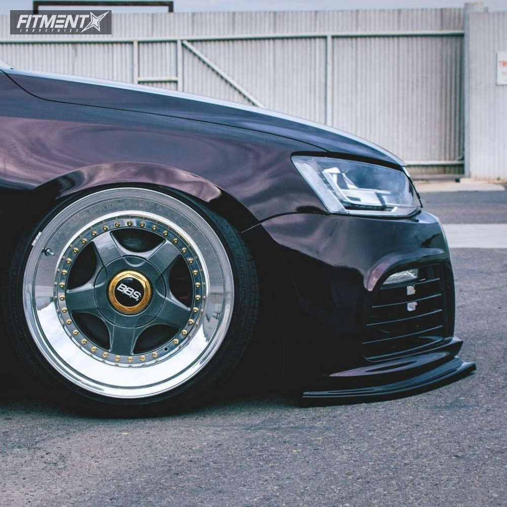 2012 Volkswagen Jetta Sportline with 18x9.5 BBS and Toyo Tires 215x35 ...