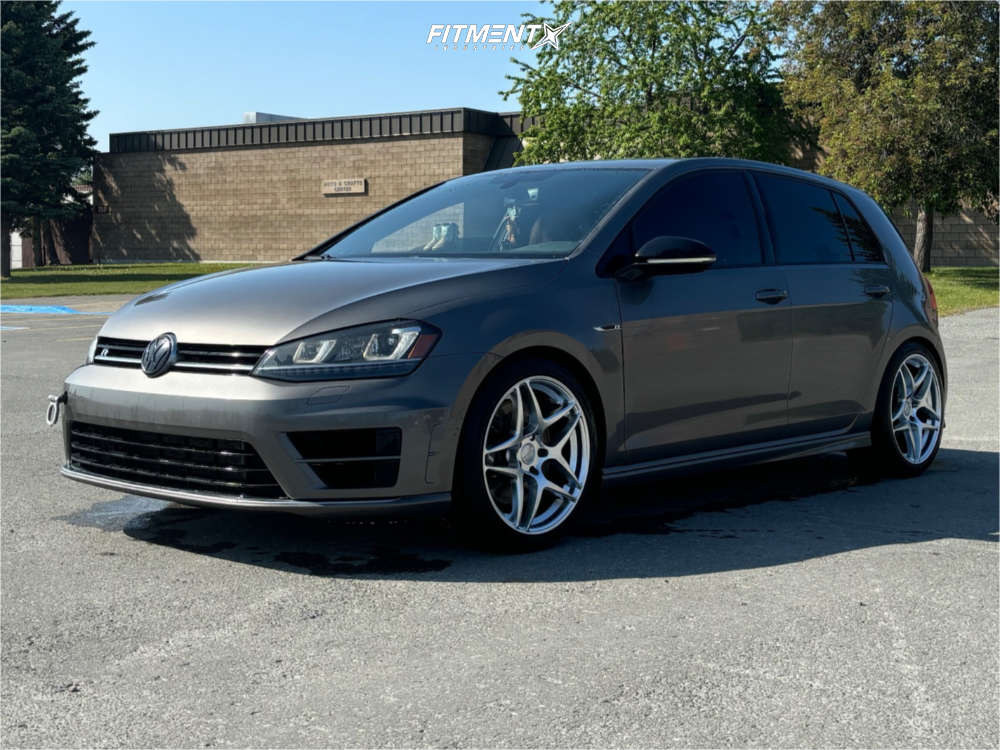 2016 Volkswagen Golf R Base with 18x8.5 Kansei Astro and Continental ...