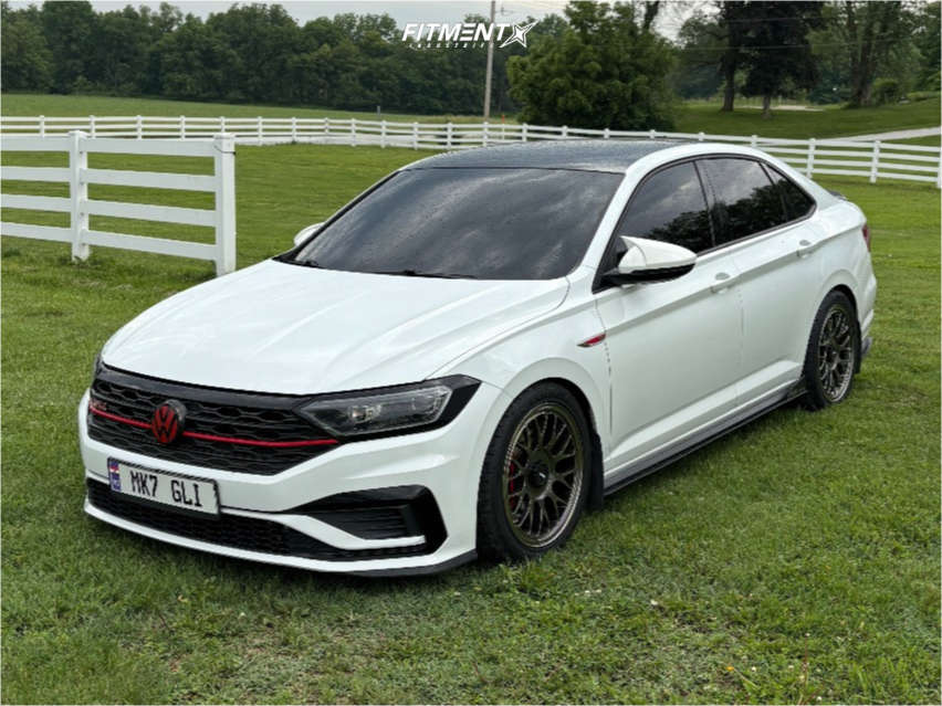 2019 Volkswagen Jetta GLI S with 18x8.5 Konig Mrk1 and Nitto 245x50 on ...