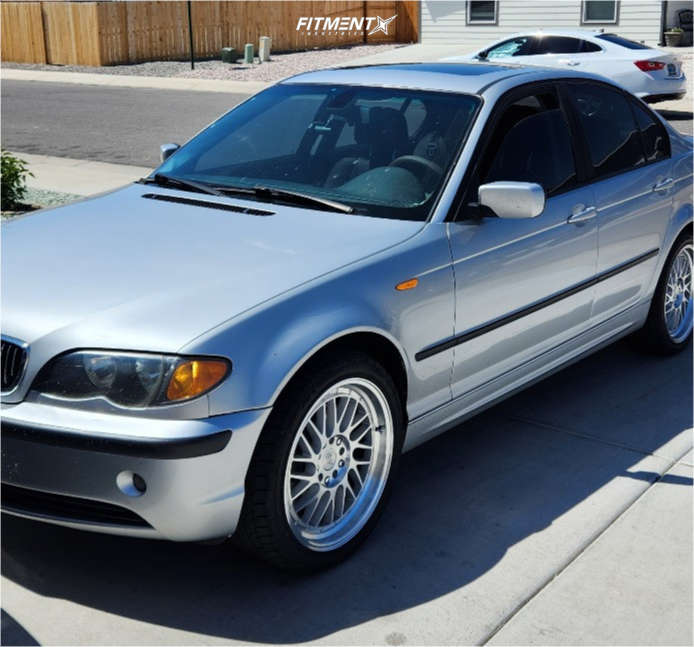 2003 BMW 325xi Base with 18x8 Mach Mp42 and Nitto 235x40 on Stock ...