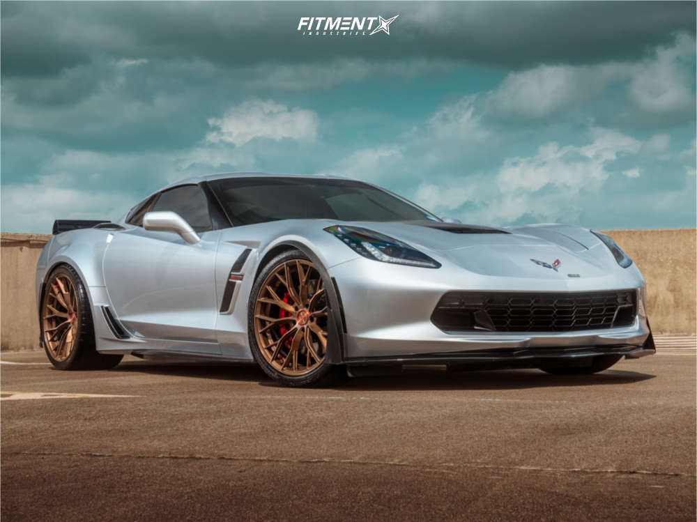 2018 Chevrolet Corvette Grand Sport with 20x9 Ferrada F8-fr9 and ...