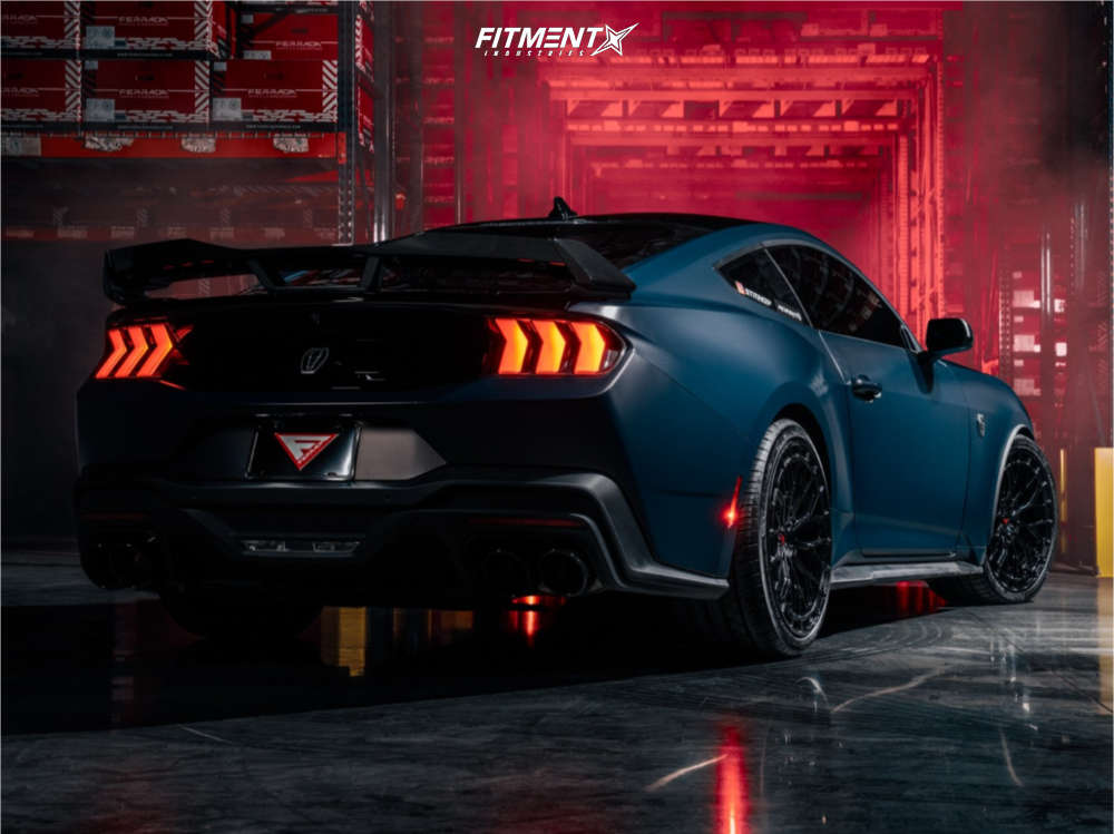 2024 Ford Mustang Dark Horse Premium with 20x10 Ferrada F8-fr12 and ...