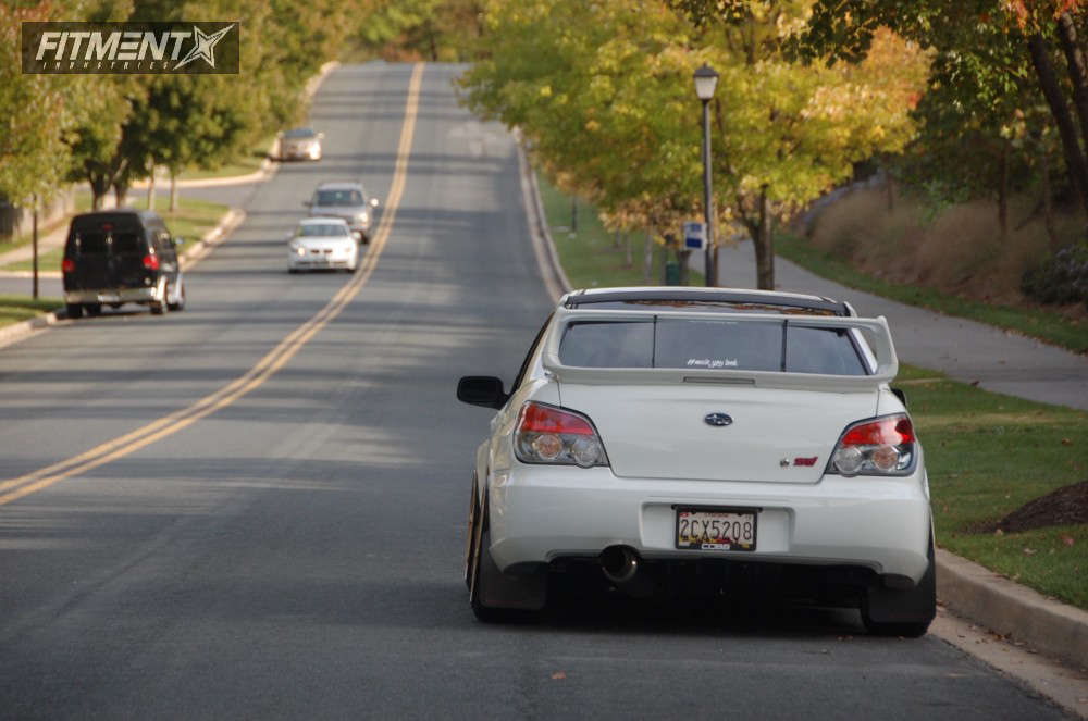 2006 Subaru WRX STI Base with 18x9.5 MB Wheels Battle and Toyo Tires ...
