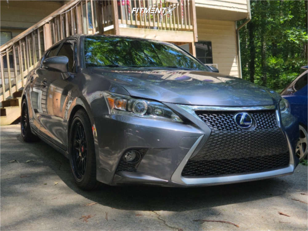 2014 Lexus CT200h F Sport with 18x8.5 Aodhan Ah07 and Accelera 215x45 ...