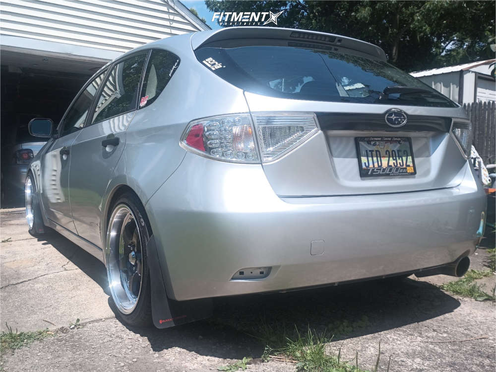2008 Subaru Impreza 2.5i with 18x9 Konig Ssm and Toyo Tires 225x40 on ...