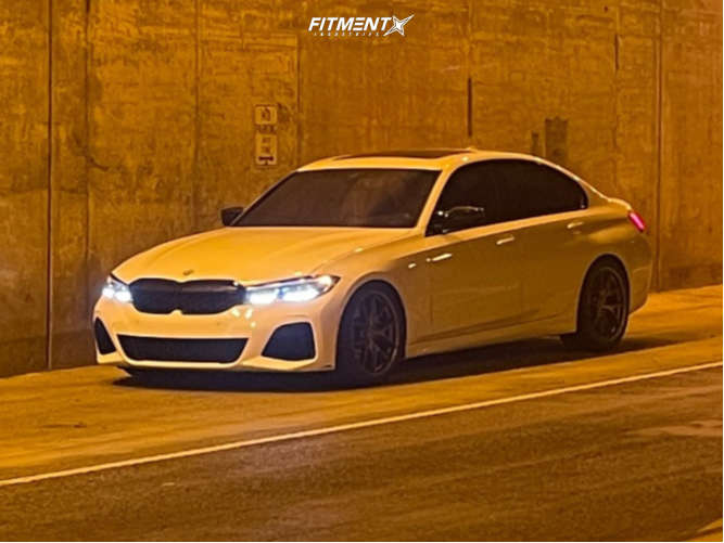 2021 BMW M340i Base with 19x8.5 ESR Rf2 and Continental 235x40 on ...