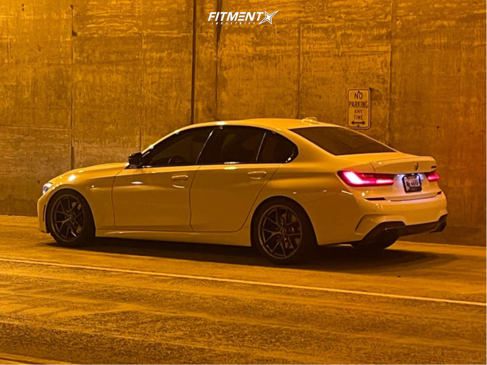 2021 BMW M340i Base with 19x8.5 ESR Rf2 and Continental 235x40 on ...