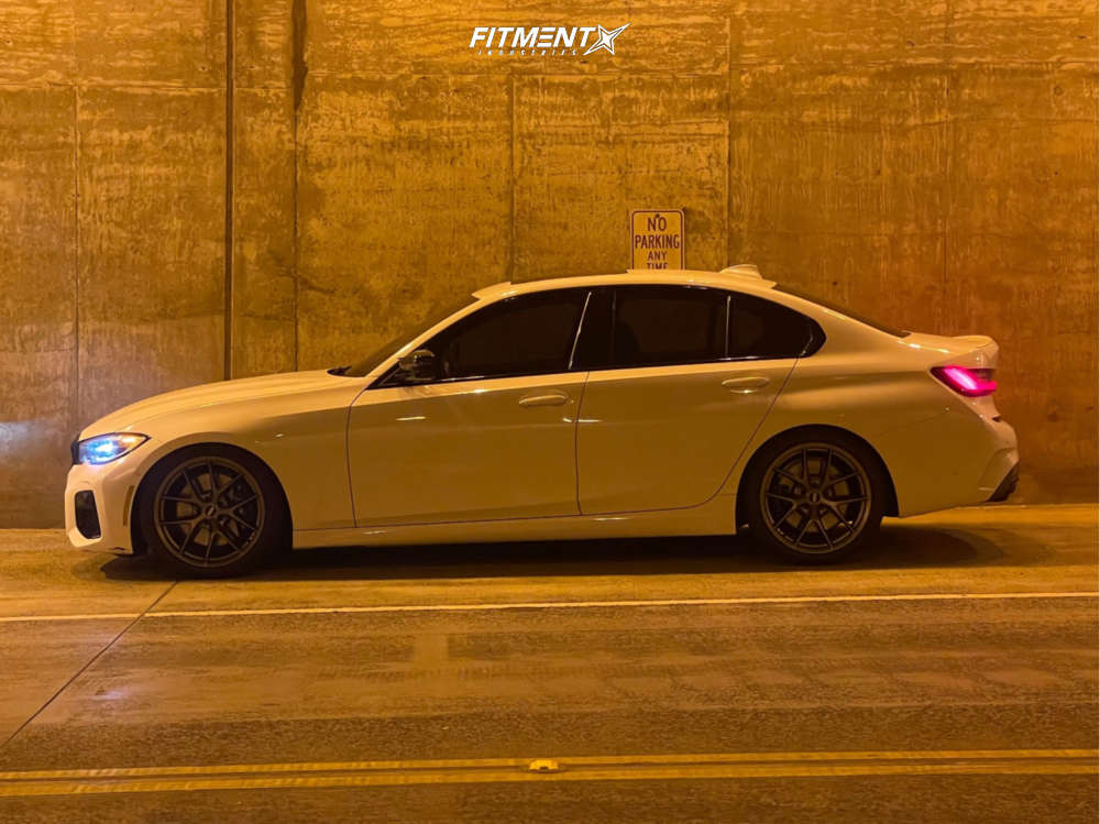 2021 BMW M340i Base with 19x8.5 ESR Rf2 and Continental 235x40 on ...