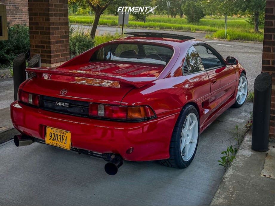 1991 Toyota MR2 Base with 17x8 Stage Wheels Knight and Falken 215x40 on ...