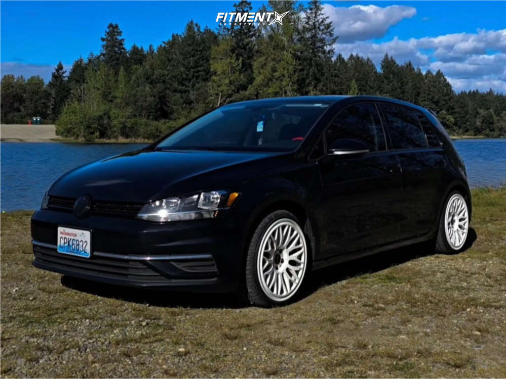 2019 Volkswagen Golf S with 18x8.5 AVID1 Av44 and Lexani 215x35 on ...