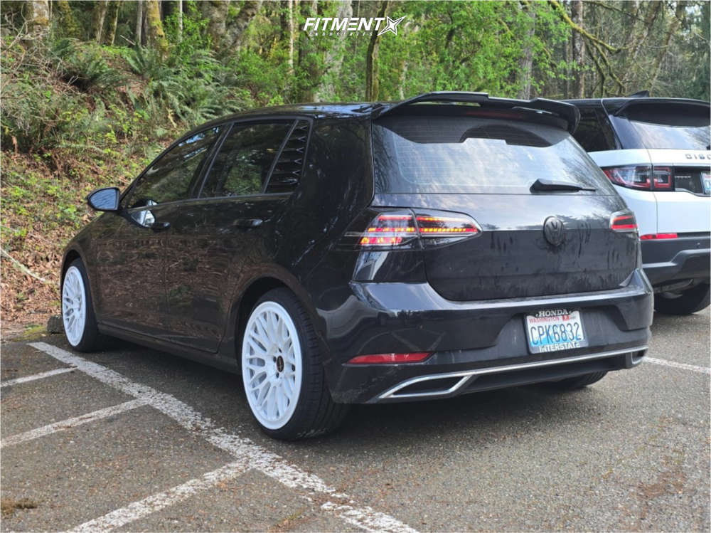 2019 Volkswagen Golf S with 18x8.5 AVID1 Av44 and Lexani 215x35 on ...