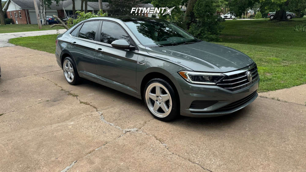 2019 Volkswagen Jetta SEL with 18x8.5 Voxx Nesso and Nitto 225x40 on ...