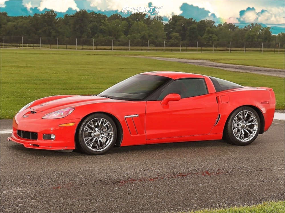 2013 Chevrolet Corvette Grand Sport with 18x9.5 Factory Reproductions ...