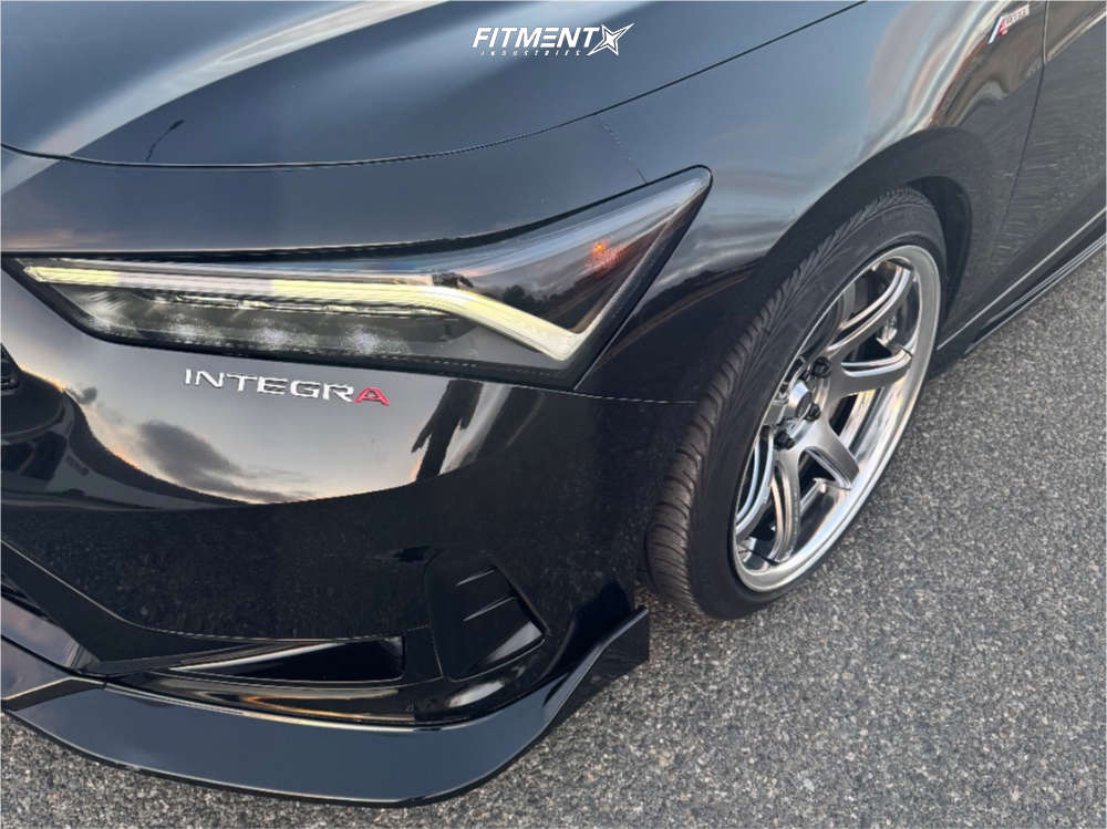 2023 Acura Integra A-Spec with 18x9.5 Work T7r2p and Continental 235x40 ...