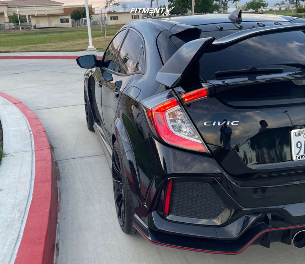 2019 Honda Civic Type R with 19x9.5 SSR Gtx01 and Ironman 255x35 on Stock Suspension | 3350149 ...