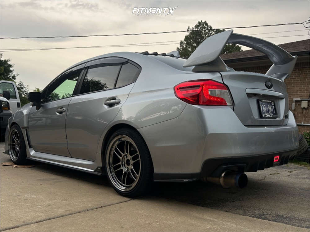 2015 Subaru WRX STI Limited with 18x9.5 Enkei Rpf1 and Lexani 235x40 on ...