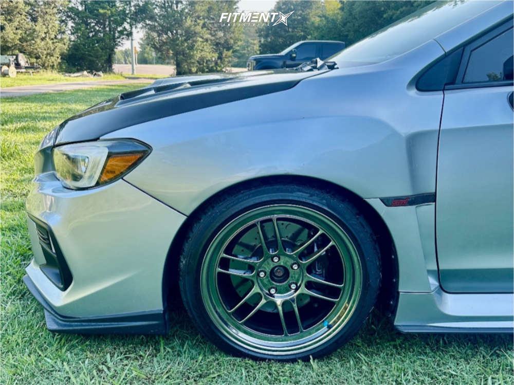 2015 Subaru WRX STI Limited with 18x9.5 Enkei Rpf1 and Lexani 235x40 on ...