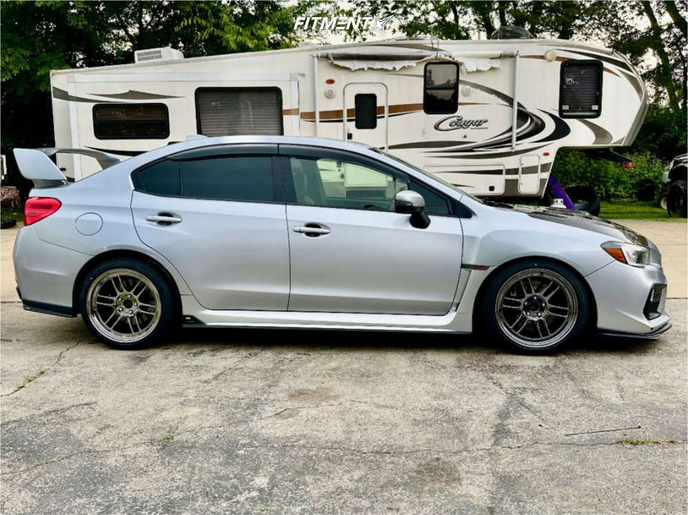 2015 Subaru WRX STI Limited with 18x9.5 Enkei Rpf1 and Lexani 235x40 on ...