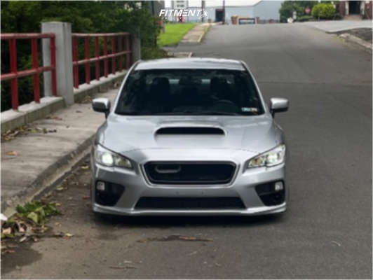2016 Subaru WRX Base with 18x9.5 Aodhan Ds05 and Kosic 215x35 on ...